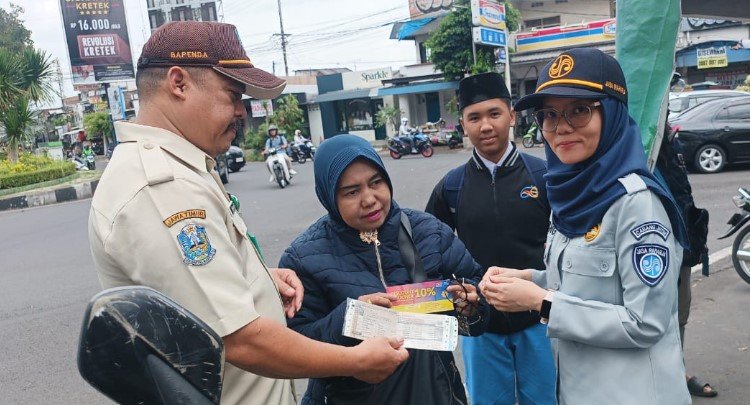 Samsat Malang Kota Gelar Operasi Gabungan Penertiban Pajak Kendaraan - haijatim