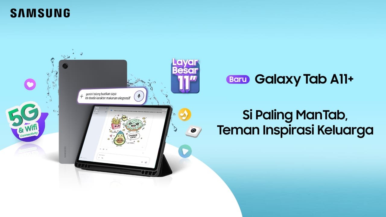 Samsung Galaxy Tab A11+ Resmi Meluncur - haijatim